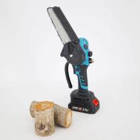 China Mini Chainsaw Cordless 6-Inch Upgraded Oil System High Torque Motor Tool Handheld Small for sale