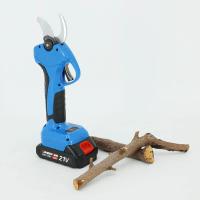 China 21V Garden Metal Electric Pruner Scissor Cordless For Branch Lopper for sale