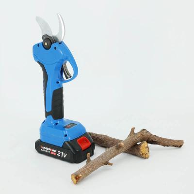 China 21V Garden Metal Electric Pruner Scissor Cordless For Branch Lopper for sale
