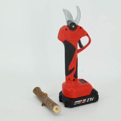 China Professional Cordless 21V Electric Pruning Shears 25MM Battery Powered for sale