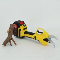 China 2024 NEW 21V Cordless Electric Pruning Operated Tree Pruner Cutting Scissors Li-Ion Battery Powered for sale