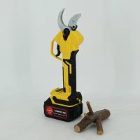China Professional 21V Battery Powered Garden Tree Pruner Power Pruning Shear Electric Lithium Branch Cutter for sale