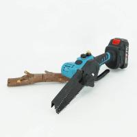 China Power Tools 6 Inch Electric Cordless Portable Mini Chainsaw Tree Cutting Machine for sale