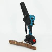 China Professional Chain Saw Mini 6 Inch Lightweight Handheld Electric Chainsaw Cordless Small Best for sale