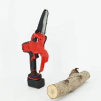 China 21V 6in Mini Batterie Power Electricity Cordless Lightweight Chainsaw One-Hand for sale