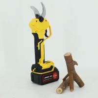 China 21V Battery Powered Cordless Scissor Pruner Electric Pruning Shears Powerful for sale