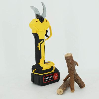 China 21V Battery Powered Cordless Scissor Pruner Electric Pruning Shears Powerful for sale