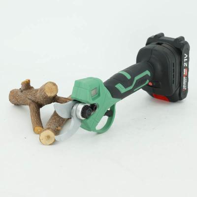 China Professional Cordless Portable Tree Pruner Electric Pruning Shears 20V Lithium Battery Powered for sale