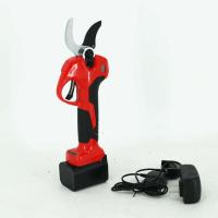 China Professional Brushless Cordless Electric Red 21V Power Pruner for Gardening for sale