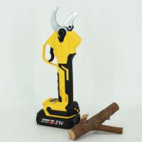 China Electric Scissors Pruners Professional Cordless Battery Powered Branch Pruners for sale