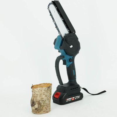 China OEM 21V 550W Electric Chain Saw Cordless Mini Chainsaws For Garden for sale
