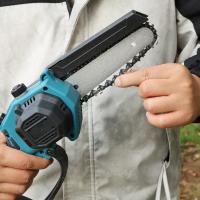 China High Quality Portable Electric Chainsaw Cordless With Two Batteries for sale