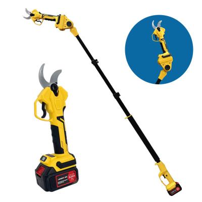 China 40mm Tree Branch Lithium Electric Cordless Pruner Shears Battery Powered for sale