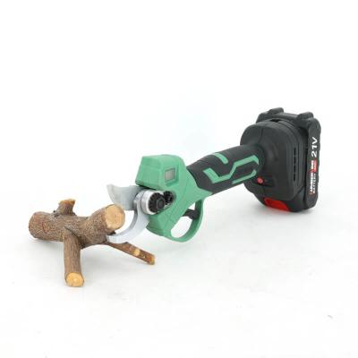 China 30mm Brushless Battery Powered Pruning Shears with 2H Charging Time for sale