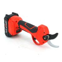 China Lithium Battery Professional Electric Pruning Shear Charging Garden Bypass Power Shears for sale