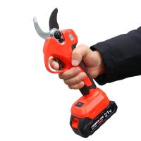 China Electric Pruning Shears Garden Pruning Shears Cordless Lithium Battery Branch Scissors For Garden for sale