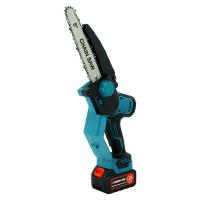 China Battery Powered Mini Cordless Chainsaw 8 Inch With Oil Filling Port For Tree for sale