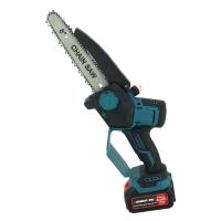 China 8-Inch Yellow Electric Chain Saw China-Made Lithium Power Source For DIY Industrial for sale