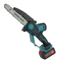 China 8 Inch Electric Garden Tools Cordless Chain Saw 20V Lithium Battery Mini Chainsaw For Wood Cutting Machine 5.0 1 Review 2 Sold for sale