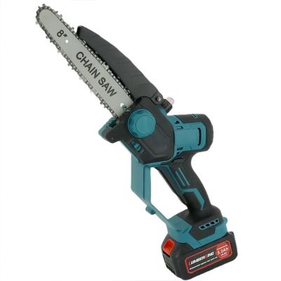 China Battery Chain Saw Portable Wood Cutting Machine Mini Electric Chainsaw for sale