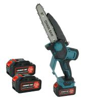 China OEM Portable Electric Cordless Chainsaw Battery Powered Mini 8 Inches for sale