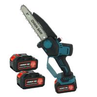 China Factory Supply 8 Inch Electric Saw Battery Lithium Chain Saw Portable Cordless Mini Electric Chainsaw for sale