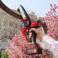 China Battery Powered 6 Inch Chainsaw Mini Hand Cordless 20V Portable Lithium Mini Chain Saw for sale