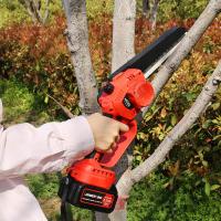 China 8 Inch Professional Factory Cordless Power Tool Set Portable One-Hand Mini Chainsaw Cordless for sale