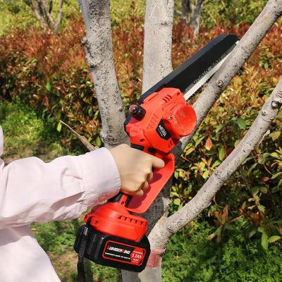 China 8 Inch Professional Factory Cordless Power Tool Set Portable One-Hand Mini Chainsaw Cordless for sale