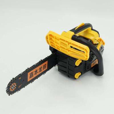 China Gas Chain Saw 25cc 2 Strokes Long Chain Easy Start Petrol Powerful Chain Saw Wood Cutting for sale