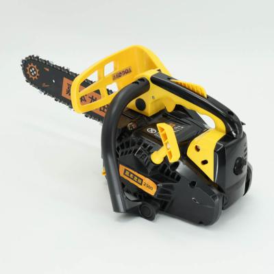 China 25cc Power Gasoline Chain Saw Petrol Chainsaw Wood Saw Machine for Forest Logging for sale