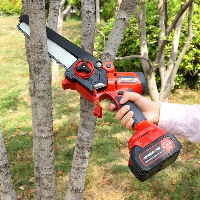China Portable Handheld Mini Electric Chainsaw 6 Inch 8 Inch Cordless Rechargeable Battery Chainsaw for sale