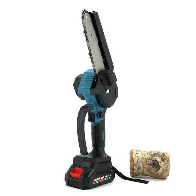 China Brushless Mini Chainsaw Cordless 6 Inch Portable Easy To Prune Cutting Chainsaw Electric Handheld for sale