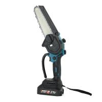 China 6 Inch Portable Mini Chainsaw Cordless Electric Chainsaw Handheld Small Saw With Auto Oiler for sale