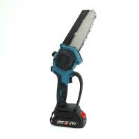 China 6 Inch Cordless Portable Electric Lithium Battery For Wood Chain One-hand Non-slip Handle Mini Chainsaw for sale