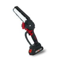 China 21V 6inch Wood Cutting Cordless Portable Home Lithium Battery Hand Saw Brushless Electric Chainsaw for sale