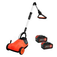 China Battery Portable Hand Push Lawn Mower 800W Electric Lawn Mower For Garden for sale