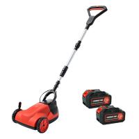 China Electric Lawn Mower with Telescopic Handle Household Courtyard Push-Type Grass Cutter 2-15cm Cutting Width for sale