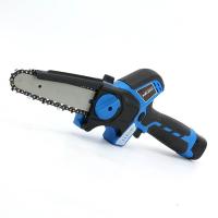 China 6inch Portable Power Tool 21V Wireless One-hand Wood Working Rechargeable Saw Chain With 2 Battery Cordless for sale