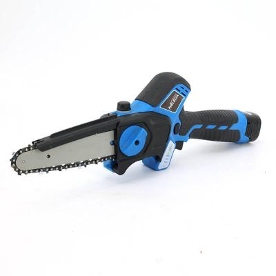 China 6 Inch Lithium Chainsaw Cordless Mini Tree Pruner Brushless with Battery and Oiling System for sale