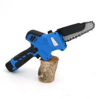 China Cordless Mini Chainsaw 6 Inch Electric Tree Pruner with Brushless Motor Oil Pump for sale