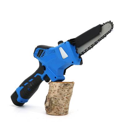 China Electric Mini Chainsaw 6 Inch Cordless Tree Pruner Brushless Battery Powered Garden Tool for sale