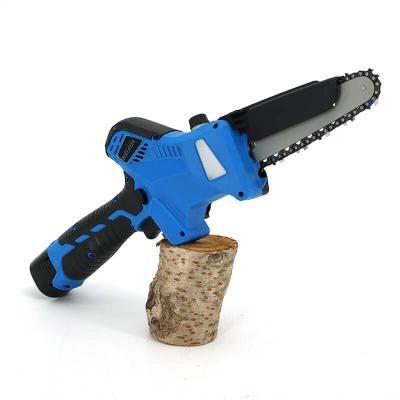 China Handheld Cordless Chainsaw 6 Inch Mini Brushless Motor for Garden Wood Cutting Projects for sale