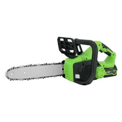 China 12 Inch Cordless Chainsaw with Brushless Motor and Auto Oiling System for Smooth Wood Cutting for sale