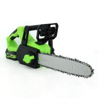 China Rechargeable 12 Inch Chainsaw Battery Powered with Auto Oil Pump and Strong Brushless Motor for sale