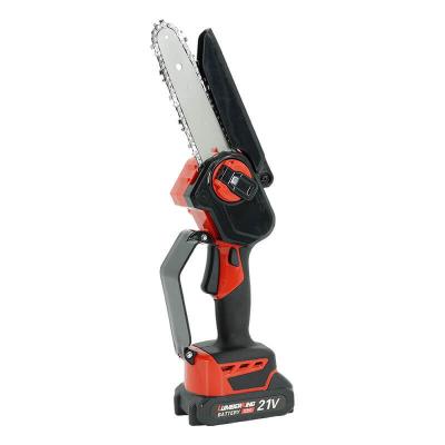 China Cross-border Electric Chainsaw Rechargeable Lithium-ion Woodworking Handheld Cordless Lithium-ion Chainsaw High Power for sale