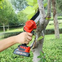 China Mini Chainsaw Cordless Handheld Electric Chain Saw with Battery, Used for Tree Trimming Wood, Gift for Father, Husband, Man for sale