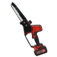China Powerful 8 Inch Rechargeable Chainsaw with Brushless Motor and Automatic Oiling for Smooth Cutting for sale