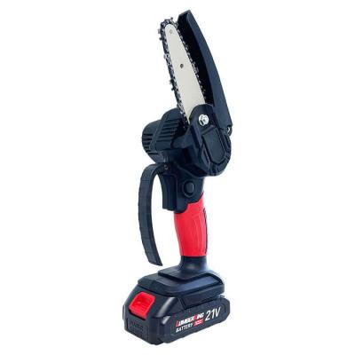China Brushless Mini Chainsaw 6-Inch Cordless with 2 Battery - 21V Handheld Electric Small Power Chain Saws for sale