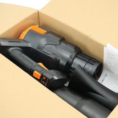 China Handheld Battery Powered Cordless Leaf Blower Lightweight Portable Leaves Blower for Cleaning for sale
